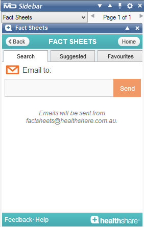 Fact Sheets FAQ | HealthShare