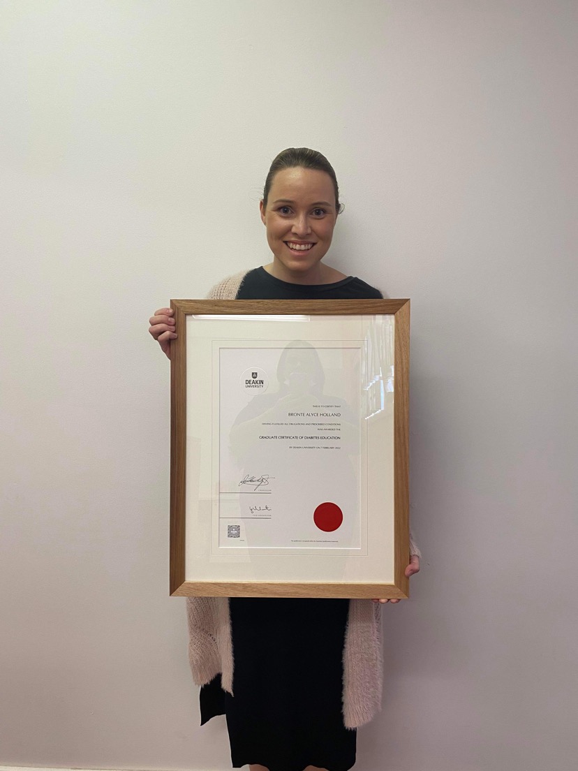Bronte Holland - Credentialled Diabetes Educator - Echuca | HealthShare